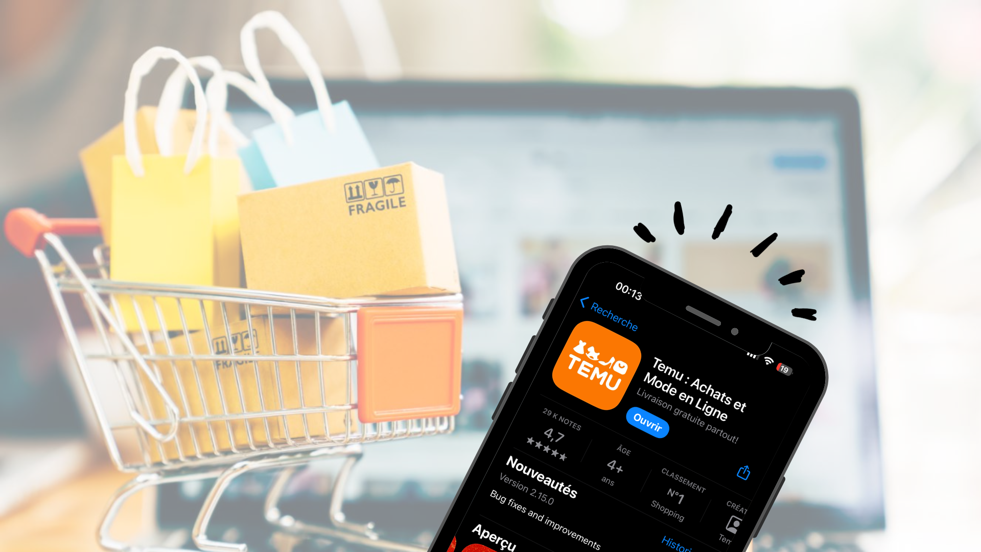 Ultra fast fashion : Temu, la nouvelle application devenue virale